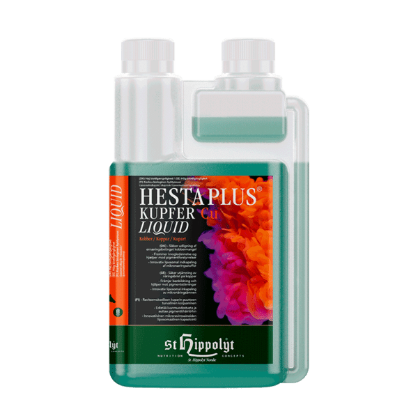 HESTA PLUS LIQUID KOPPAR 1000ml - Dahrve Hästsport AB